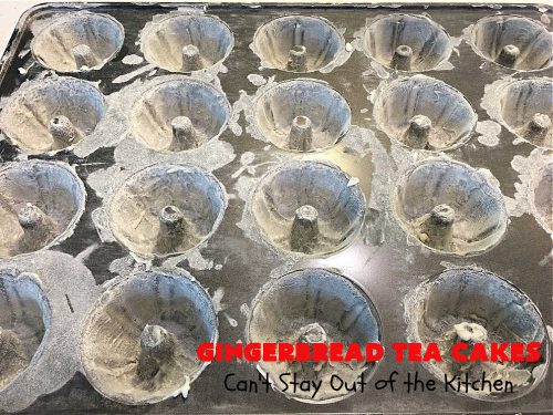 Gingerbread Tea Cakes – Can't Stay Out of the Kitchen