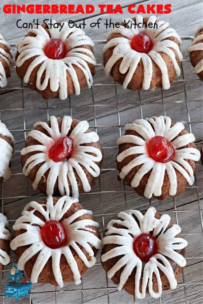 Gingerbread Tea Cakes – Can't Stay Out of the Kitchen