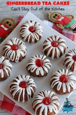 Gingerbread Tea Cakes – Can't Stay Out of the Kitchen