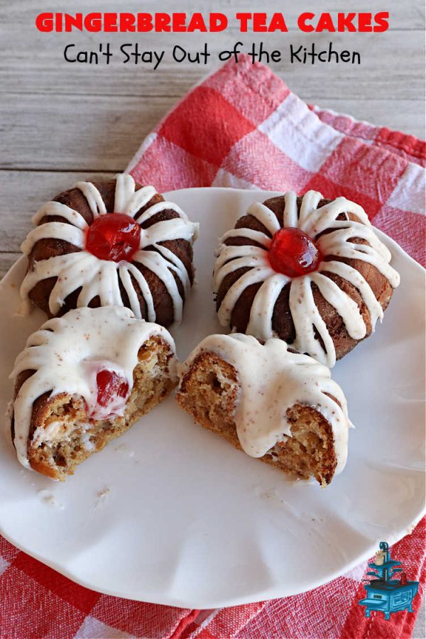 Gingerbread Tea Cakes – Can't Stay Out of the Kitchen