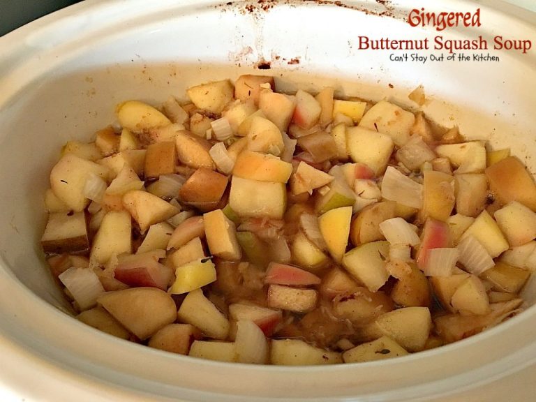 Gingered Butternut Squash Soup – Can't Stay Out of the Kitchen