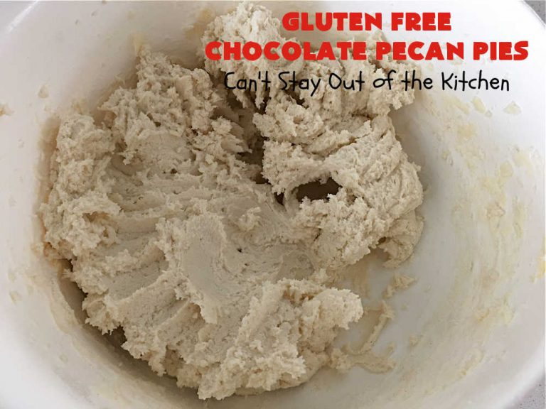 Gluten Free Chocolate Pecan Pies – Can't Stay Out of the Kitchen