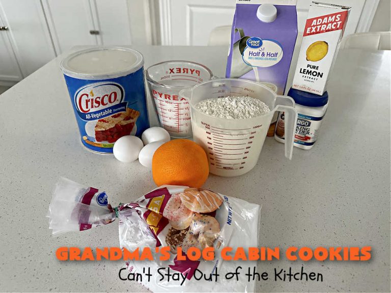 Grandma’s Log Cabin Cookies – Can't Stay Out of the Kitchen