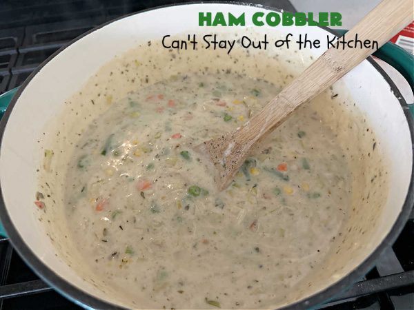 Ham Cobbler – Can't Stay Out of the Kitchen