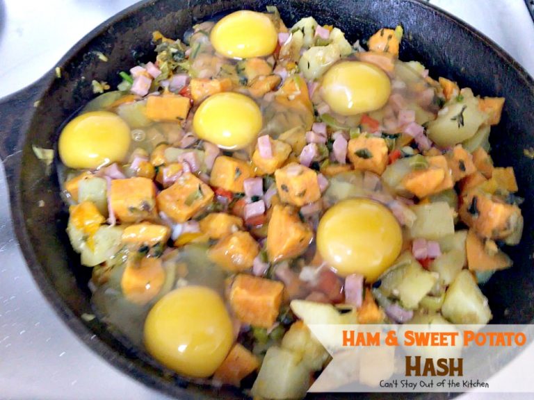 Ham and Sweet Potato Hash – Can't Stay Out of the Kitchen
