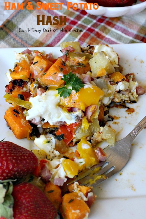 Ham and Sweet Potato Hash – Can't Stay Out of the Kitchen
