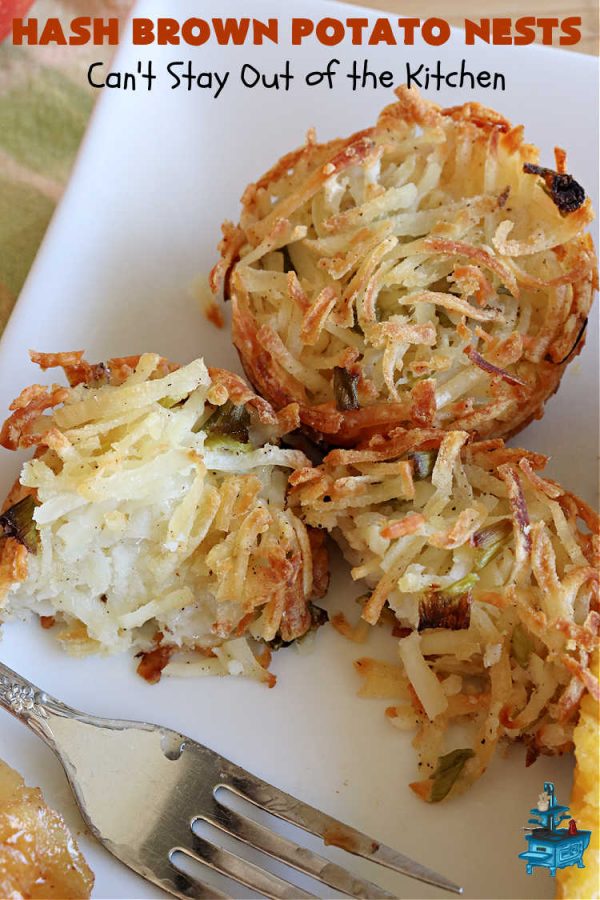 Hash Brown Potato Nests – Can't Stay Out of the Kitchen