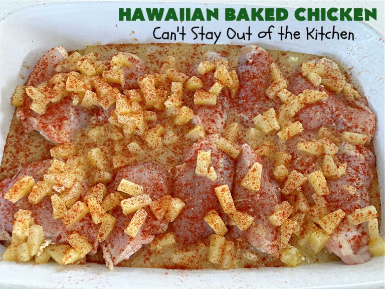 Hawaiian Baked Chicken – Can't Stay Out of the Kitchen