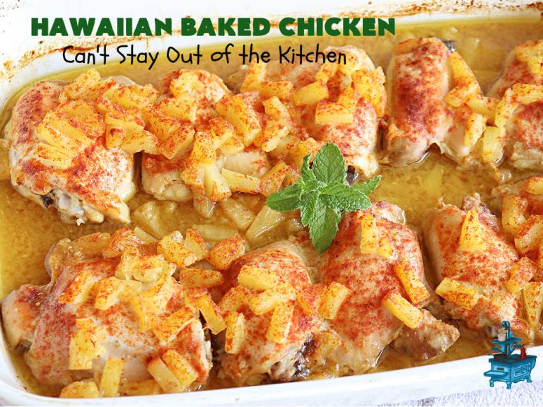 Hawaiian Baked Chicken – Can't Stay Out of the Kitchen