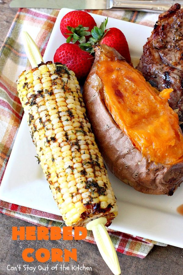 Herbed Corn – Can't Stay Out of the Kitchen