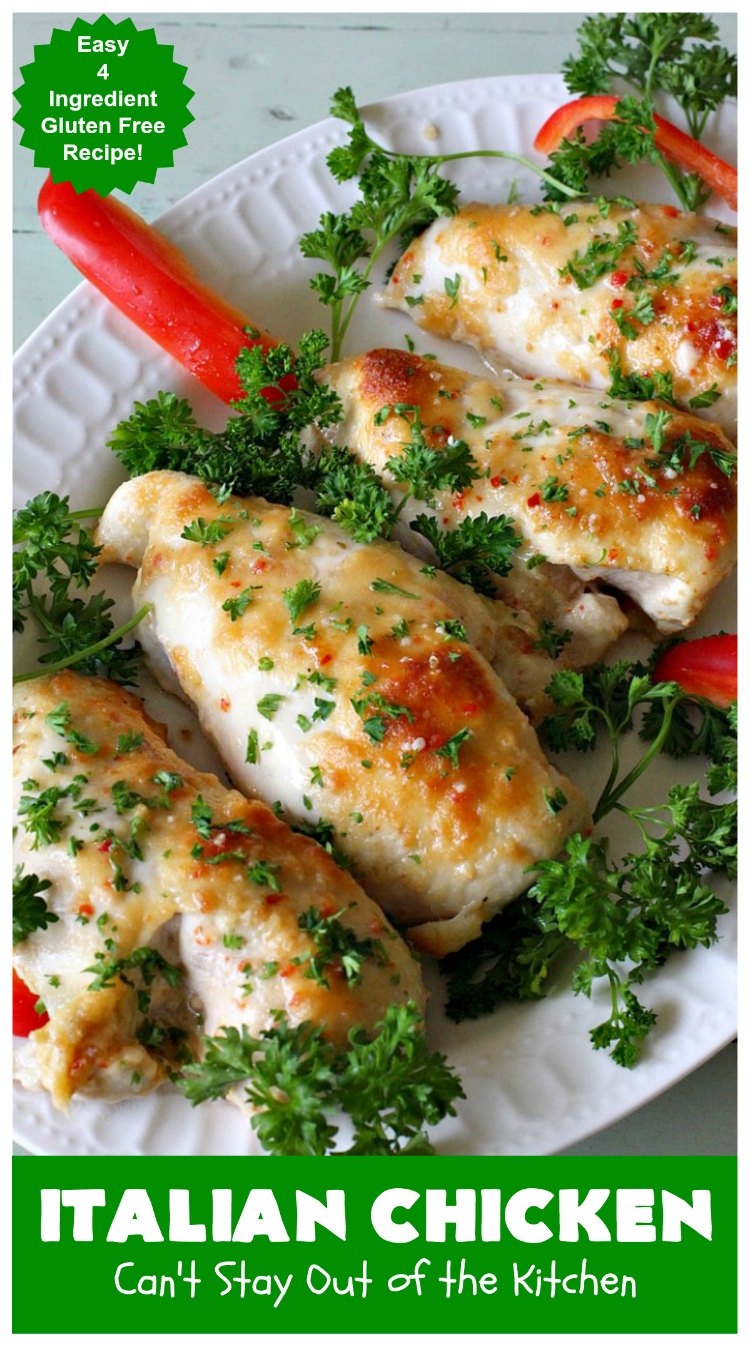 Italian Chicken – Can't Stay Out of the Kitchen