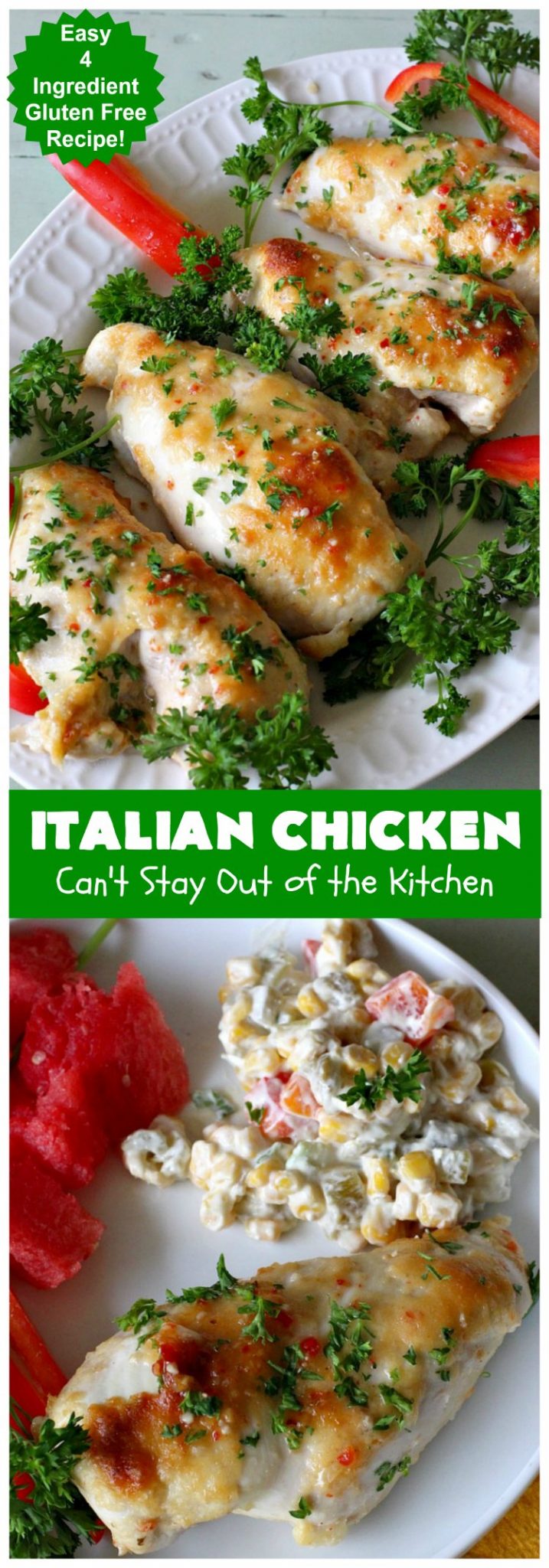 Italian Chicken – Can't Stay Out of the Kitchen