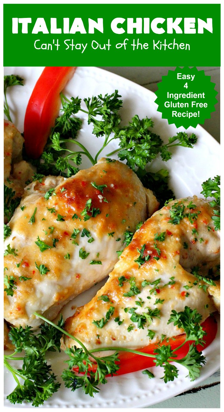 Italian Chicken – Can't Stay Out of the Kitchen