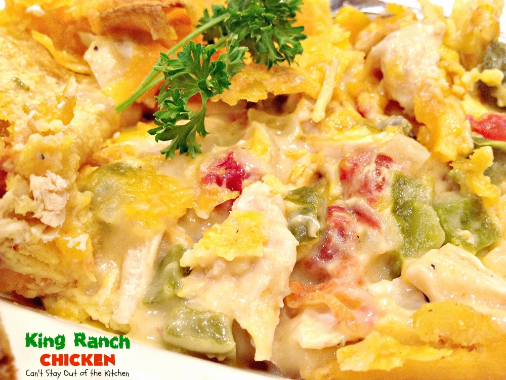 King Ranch Chicken – Recipe Pix 26 523 – Can't Stay Out of the Kitchen