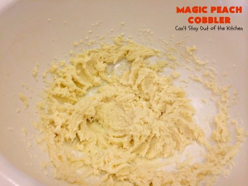 Magic Peach Cobbler – Can't Stay Out of the Kitchen