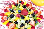 Mango Berry Salad with Mango Poppyseed Dressing – Can't Stay Out of the ...