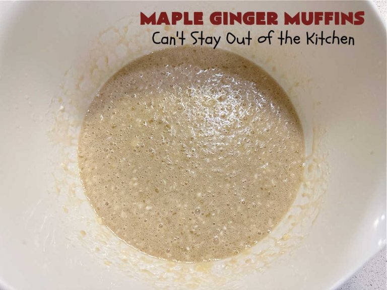 Maple Ginger Muffins – Can't Stay Out of the Kitchen