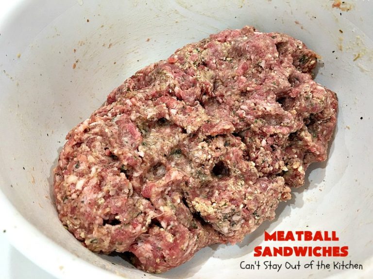 Meatball Sandwiches – Can't Stay Out of the Kitchen