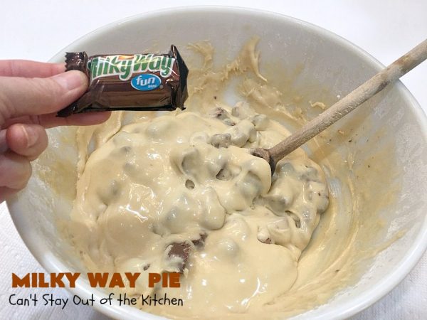 Milky Way Pie – Can't Stay Out of the Kitchen