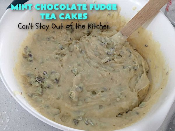 Mint Chocolate Fudge Tea Cakes – Can't Stay Out of the Kitchen