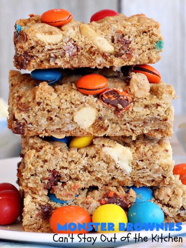 Monster Brownies – Can't Stay Out of the Kitchen