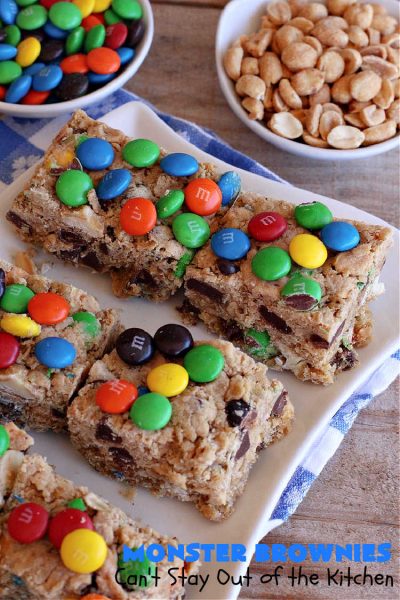 Monster Brownies – Can't Stay Out of the Kitchen