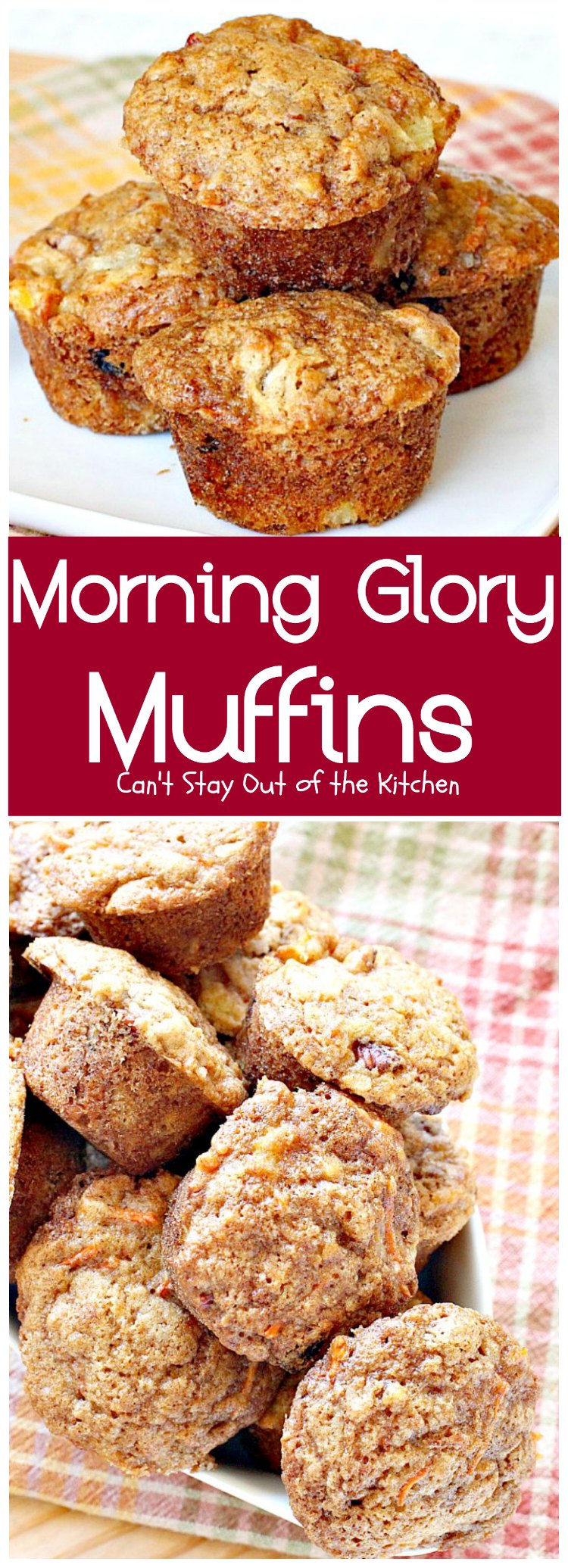 morning-glory-muffins-collage – Can't Stay Out of the Kitchen