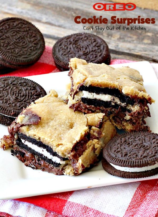 Oreo Cookie Surprises – Can't Stay Out of the Kitchen