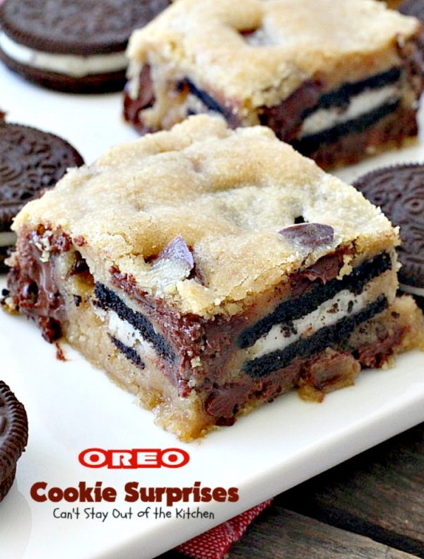 Oreo Cookie Surprises – Can't Stay Out of the Kitchen