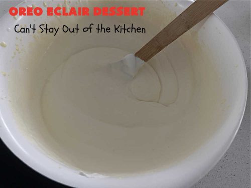 Oreo Éclair Dessert – Can't Stay Out of the Kitchen