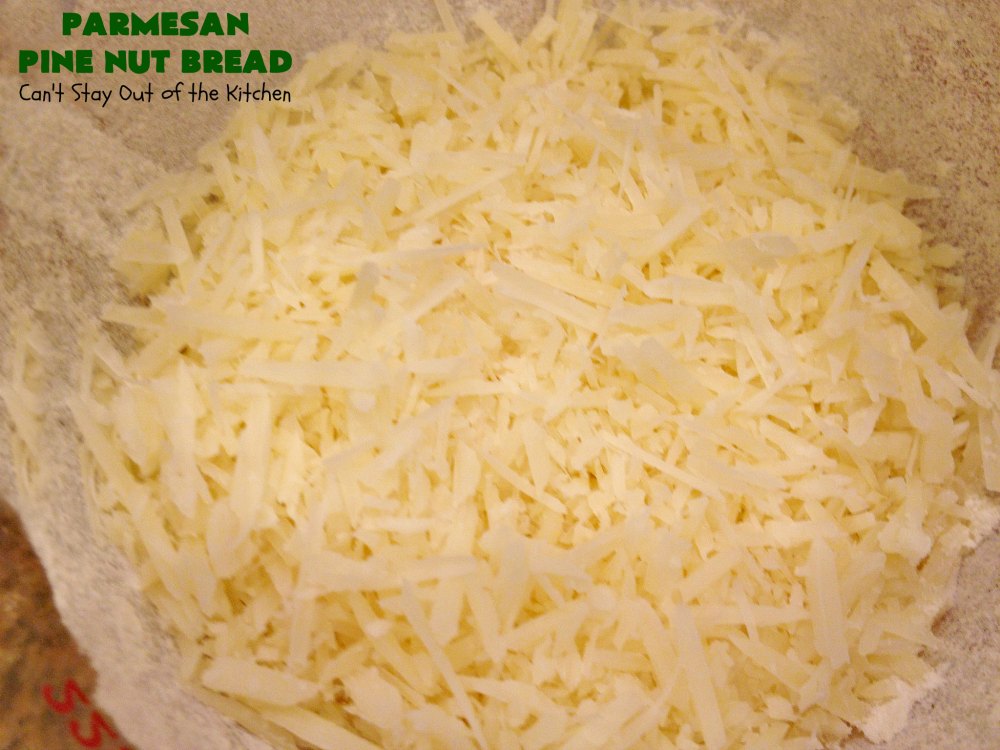 Parmesan Pine Nut Bread – Can't Stay Out of the Kitchen