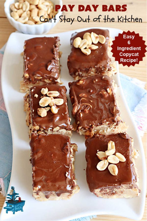 Pay Day Bars – Can't Stay Out of the Kitchen