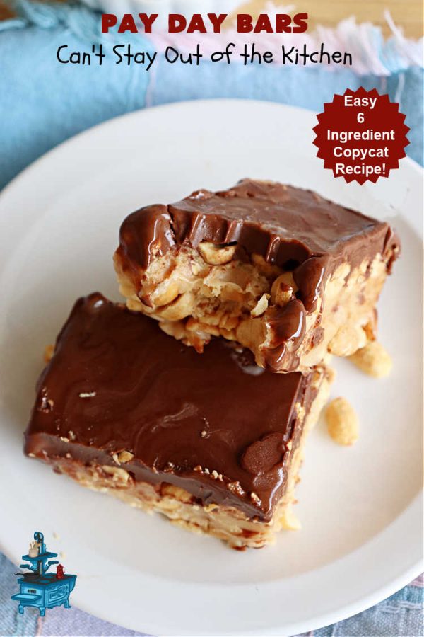 Pay Day Bars – Can't Stay Out of the Kitchen