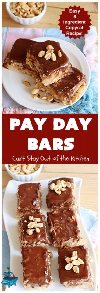Pay Day Bars – Can't Stay Out of the Kitchen