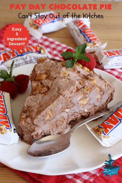 Pay Day Chocolate Pie – Can't Stay Out of the Kitchen