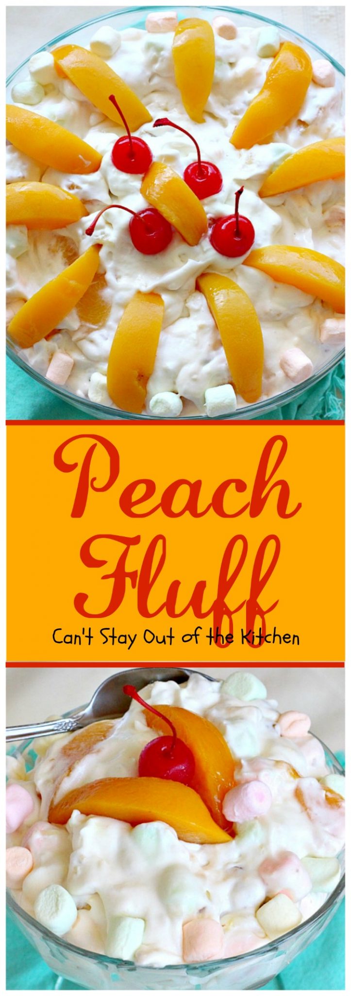 Peach Fluff – Can't Stay Out of the Kitchen