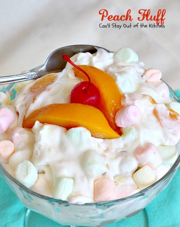 Peach Fluff – Can't Stay Out of the Kitchen