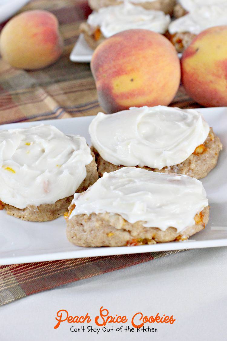 Peach Spice Cookies – IMG_1803 – Can't Stay Out of the Kitchen