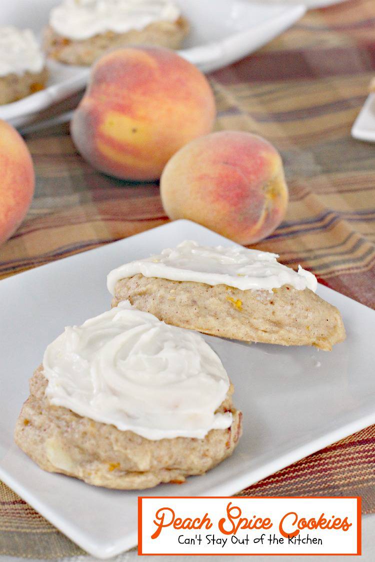 Peach Spice Cookies – IMG_1820 – Can't Stay Out of the Kitchen