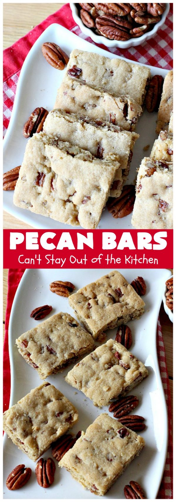 Pecan Bars – Can't Stay Out of the Kitchen