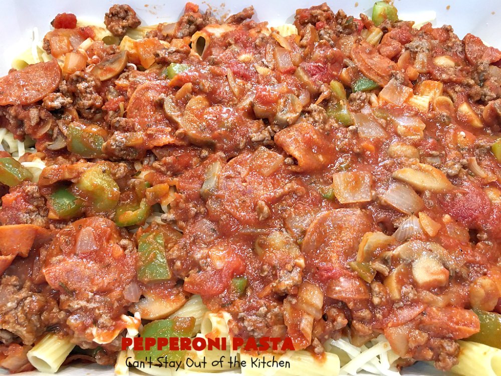 Pepperoni Pasta – Can't Stay Out of the Kitchen