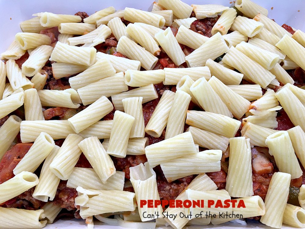 Pepperoni Pasta – Can't Stay Out of the Kitchen