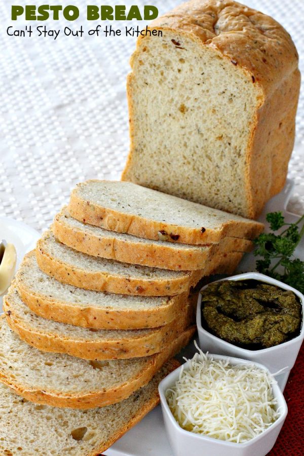 Pesto Bread – Can't Stay Out of the Kitchen