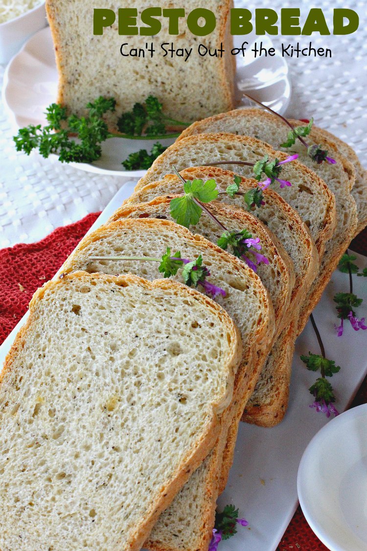 Pesto Bread – Can't Stay Out of the Kitchen