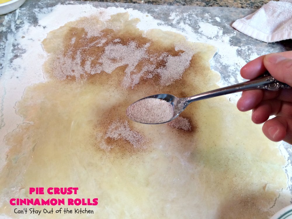 Pie Crust Cinnamon Rolls – Can't Stay Out of the Kitchen