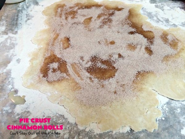 Pie Crust Cinnamon Rolls – Can't Stay Out of the Kitchen