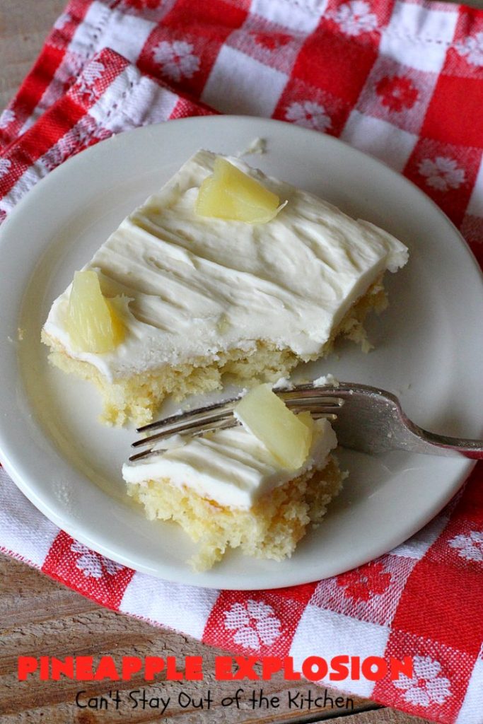 Pineapple Explosion – Can't Stay Out of the Kitchen