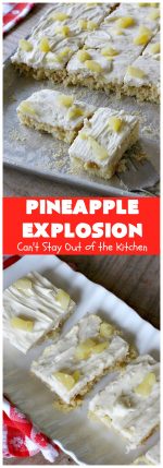 Pineapple Explosion – Can't Stay Out of the Kitchen