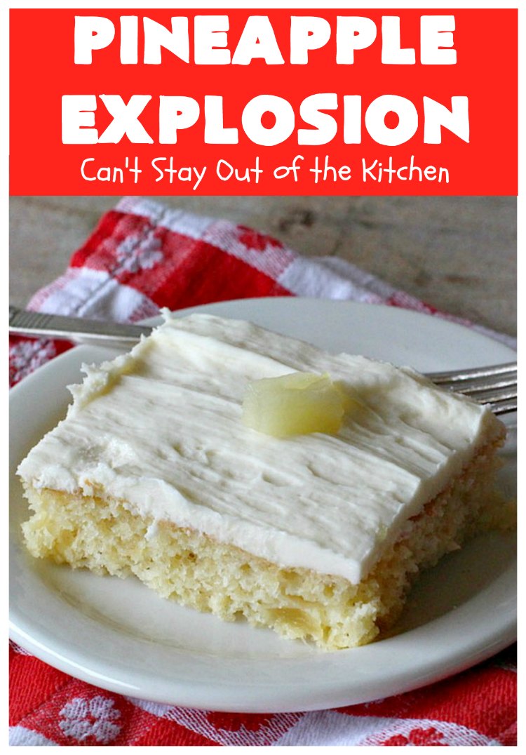 Pineapple Explosion – Can't Stay Out of the Kitchen