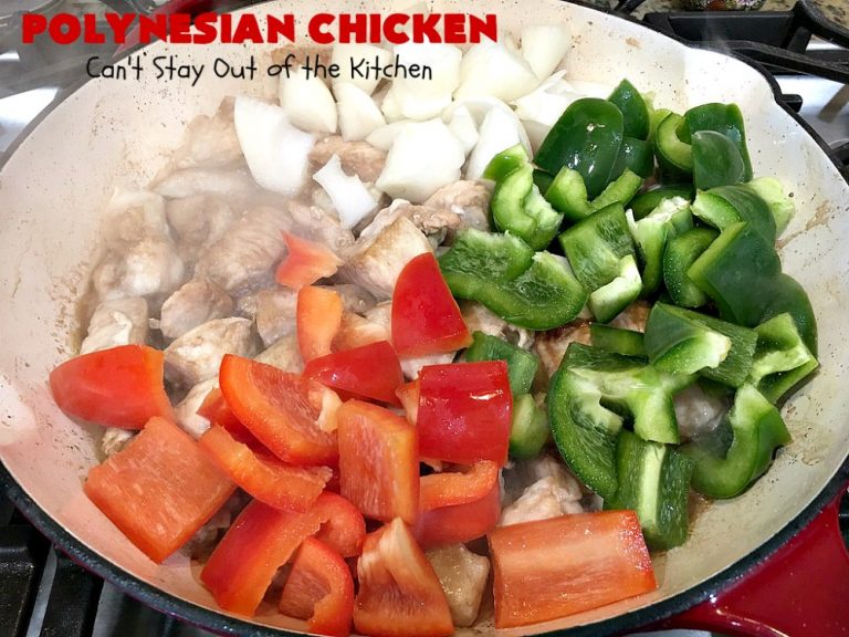 Polynesian Chicken – Can't Stay Out of the Kitchen